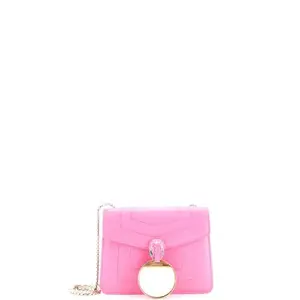 BVLGARI Serpenti Forever Square Shoulder Bag Leather Small