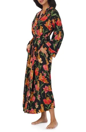 ROOM SERVICE Print Long Robe