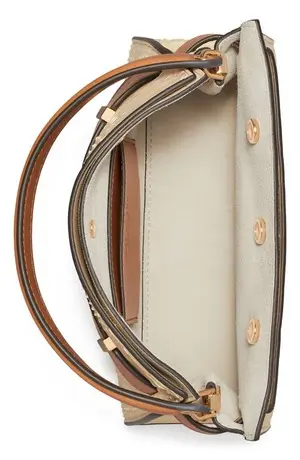 Tory Burch Petite Lee Radziwill Genuine Snakeskin Satchel