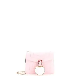 BVLGARI Serpenti Forever Square Shoulder Bag Leather Small