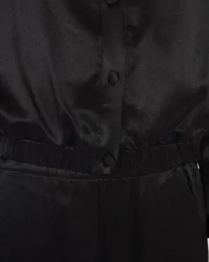 THE PARK Kelly Bomber" Silk Jacket