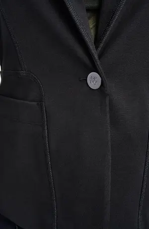 Dkny Soho Ponte One Button Blazer