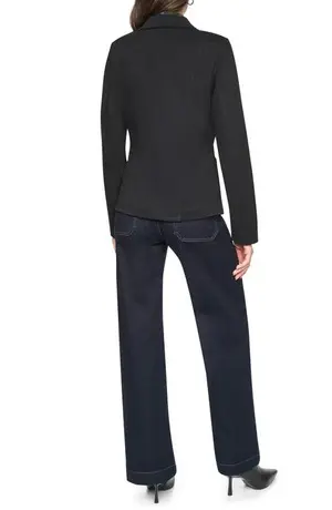 Dkny Soho Ponte One Button Blazer