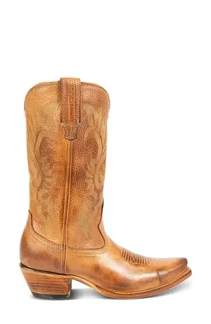 FREEBIRD Woody Leather Western Boots - Wheat