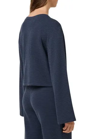 Travis Mathew Coastal Rib Boat Neck Top