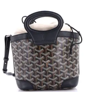 Goyard Beluga Bag Coated Canvas Mini - Black
