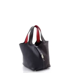 Hermès Picotin Lock Bag Tricolor Clemence Pm