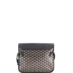 Goyard Coursier Messenger Bag Coated Canvas And Leather