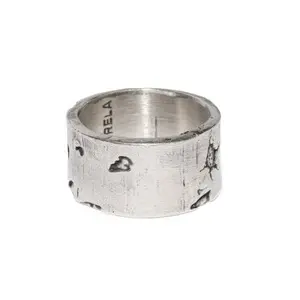 TORRELA Tubular Ring - Sterling Silver