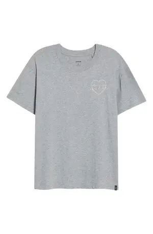 Prana Everyday Organic Cotton T-shirt - Medium Heather Grey
