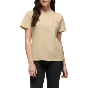 Prana Everyday Organic Cotton T-shirt With Heart Graphic