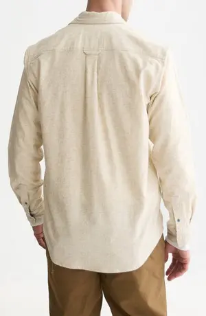 Scotch & Soda Regular Fit Mélange Button-up Shirt