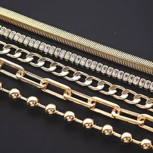BOWOOD LANE Ledger Herringbone Plated Bracelet