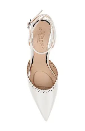 Badgley Mischka Brady Pointed Toe Stiletto Pumps - Ivory