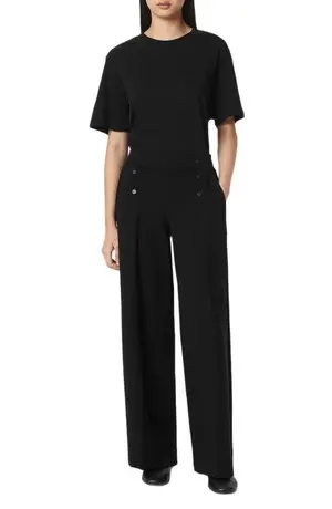 ALLSAINTS Emilia Wide Leg Trousers