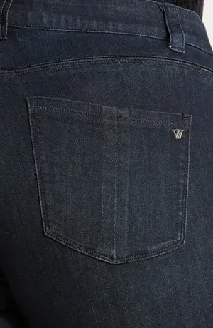Wit & Wisdom Sawyer Mid Rise Straight Leg Jeans
