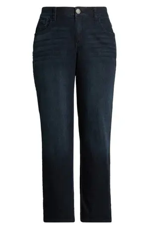 Wit & Wisdom Sawyer Mid Rise Straight Leg Jeans
