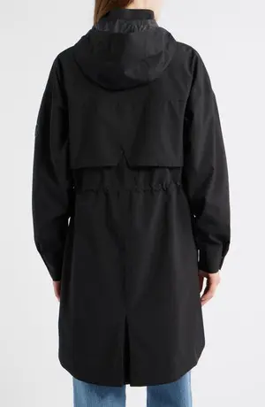 LOLE Piper 2.0 Waterproof Rain Jacket With Drawstring Waist - Black