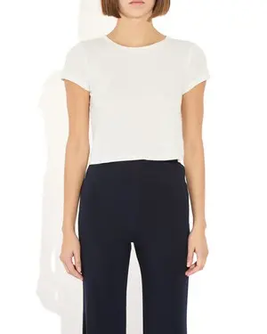 THE PARK Corrie Baby Tee - Blanc