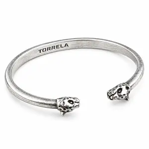 TORRELA Jaguar Silver Cuff Bracelet - Sterling Silver