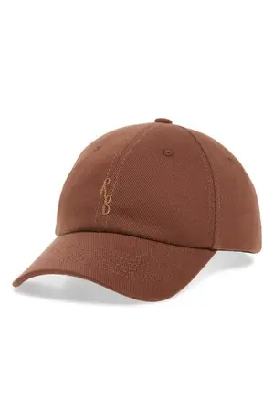 Ruslan Baginskiy Hand-embroidered Cotton Twill Baseball Cap