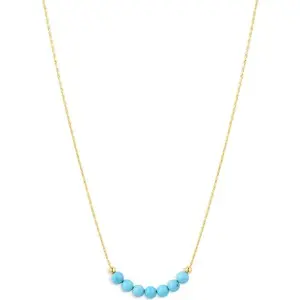 SET & STONES Turquoise Beaded Necklace