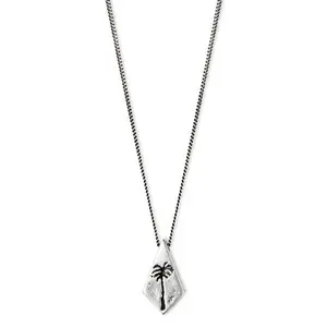 TORRELA Palm Pendant Necklace - Sterling Silver