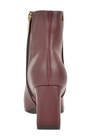 Tommy Hilfiger Eddey Ankle Boot - Burgundy