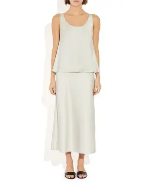 THE PARK The Karen Silk Tank - Cloud