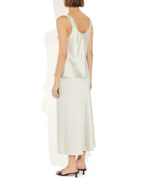 THE PARK The Karen Silk Tank - Cloud