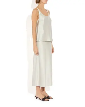 THE PARK The Karen Silk Tank - Cloud