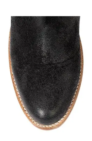 FREEBIRD Suede V-cut Ankle Boots - Black Suede
