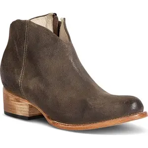 FREEBIRD Suede V-cut Ankle Boots - Grey Suede