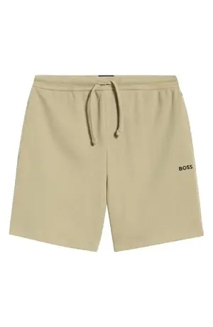 BOSS Waffle Knit Lounge Shorts