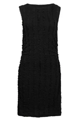 Veronica Beard Charissa Textured Sleeveless Mini Dress