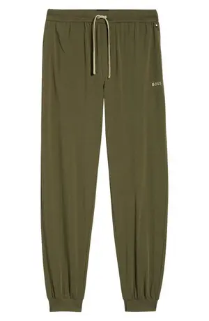 BOSS Mix Match Pajama Joggers - Open Green