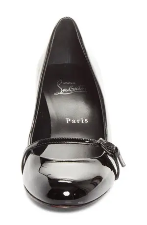 CHRISTIAN LOUBOUTIN Jane Nina Patent Leather Pump