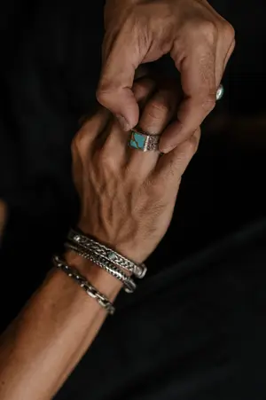 TORRELA Sterling Silver Signet Ring