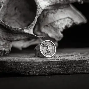 TORRELA Vitruvian Silver Ring