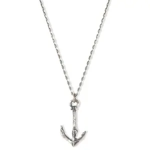 TORRELA Anchor Silver Necklace - Sterling Silver