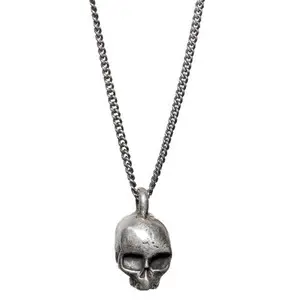 TORRELA Skull Necklace - Sterling Silver