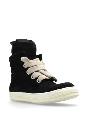 Rick Owens Jumbolace Geobasket High-top Sneakers