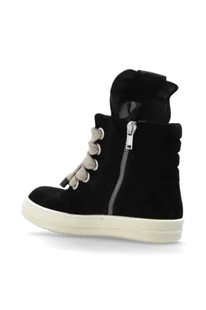 Rick Owens Jumbolace Geobasket High-top Sneakers