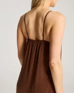 NUDEA Eco-luxe Maxi Slip Dress
