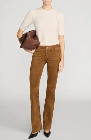 FRAME The Gathered Honeycomb Cashmere Sweater