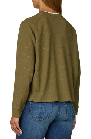 Wit & Wisdom Raglan Sleeve Rib Top