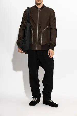 Rick Owens Quilted Minimal High Top Lace-up Sneakers