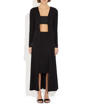 THE PARK Julia Cardigan - Black