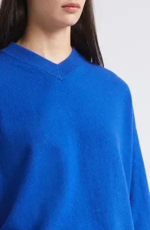Staud Spencer Cashmere V-neck Sweater