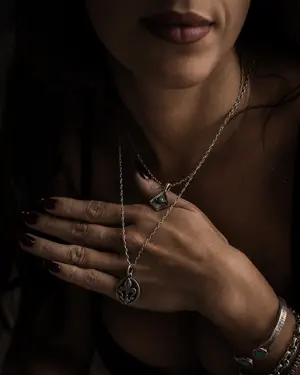 TORRELA Royalty Silver Necklace